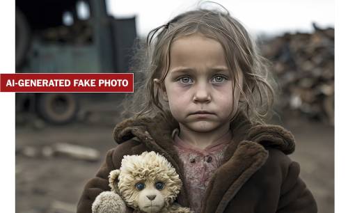 Deepfake AI-Generated Images That Went Viral In 2023