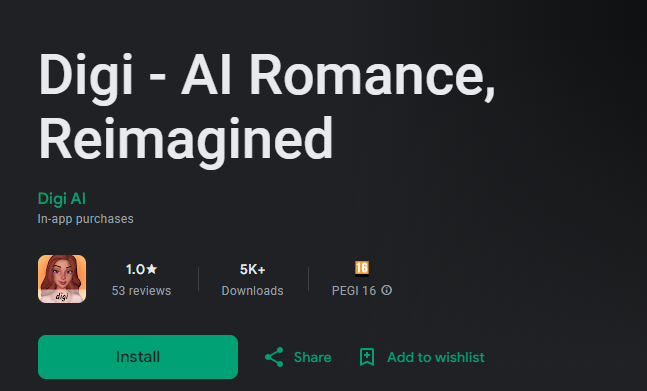 Meet Digi the AI avatar claimed to be 'the future' of romance
