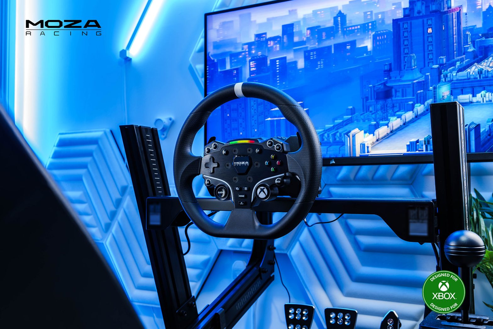 Moza Racing launches direct-drive race wheel for Xbox: R3 marks the sim ...