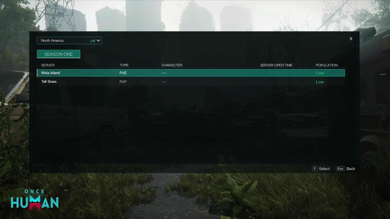 Once Human server transfer: Can you have the same character on multiple ...