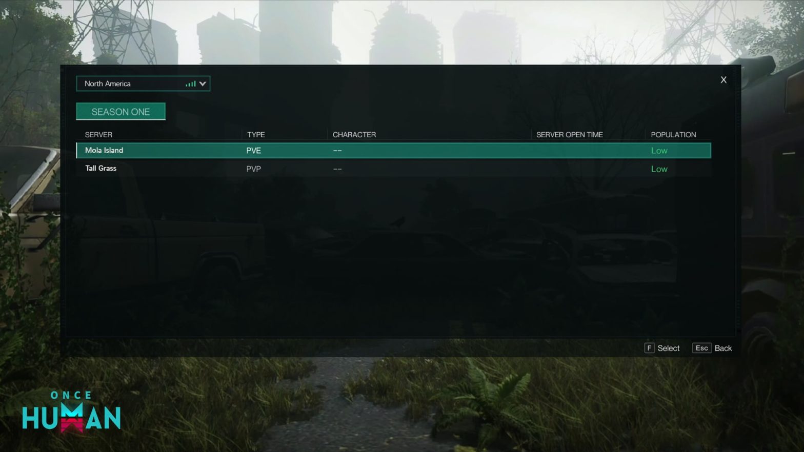 Once Human server transfer: Can you have the same character on multiple ...