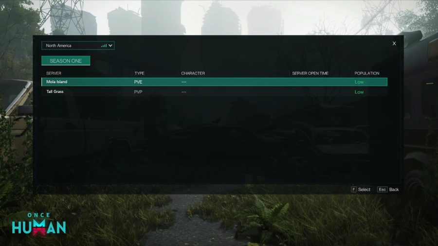 Once Human server transfer: Can you have the same character on multiple ...