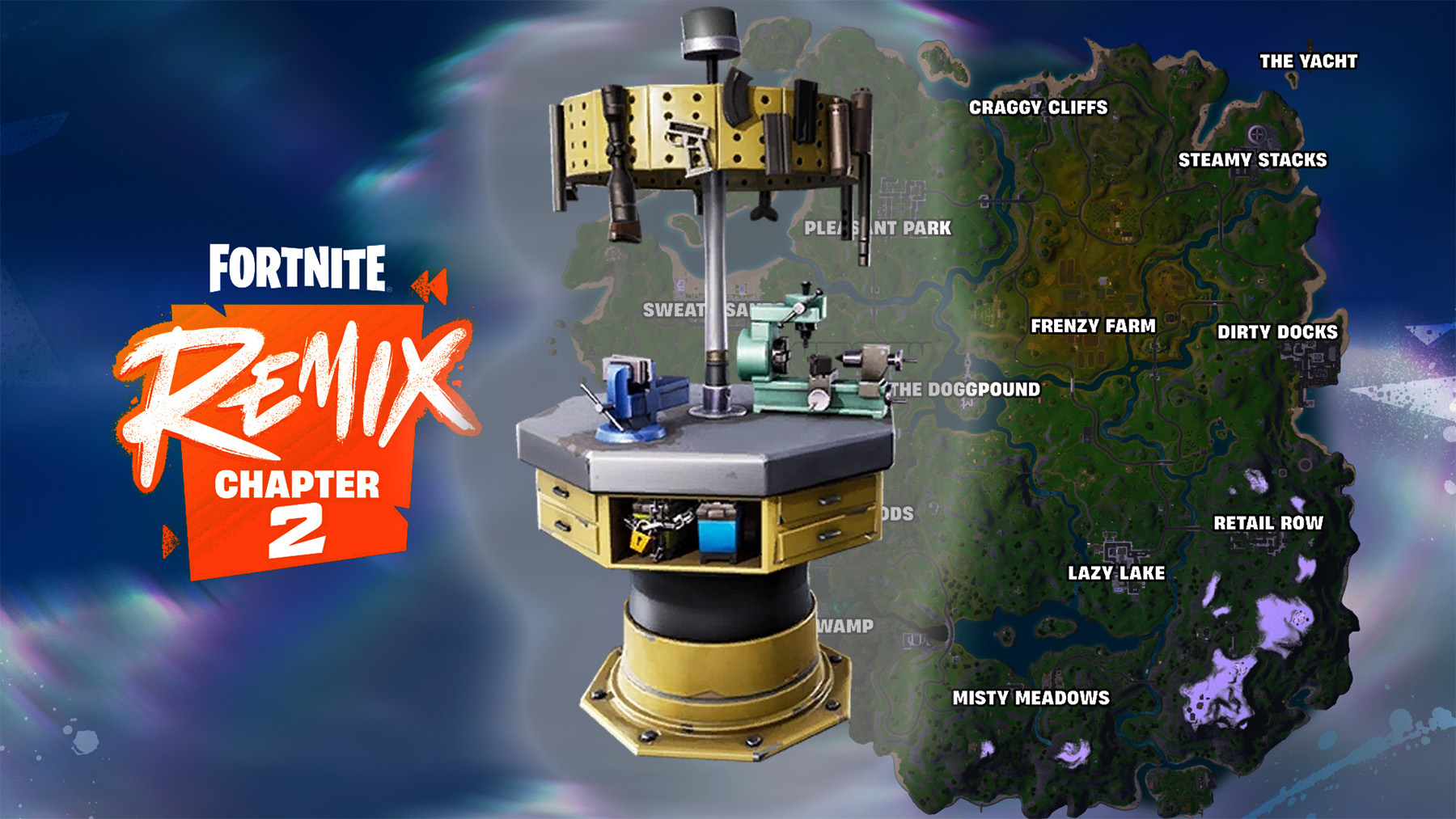 Fortnite Chapter 2 Remix – Upgrade benches, what they do, and where to ...