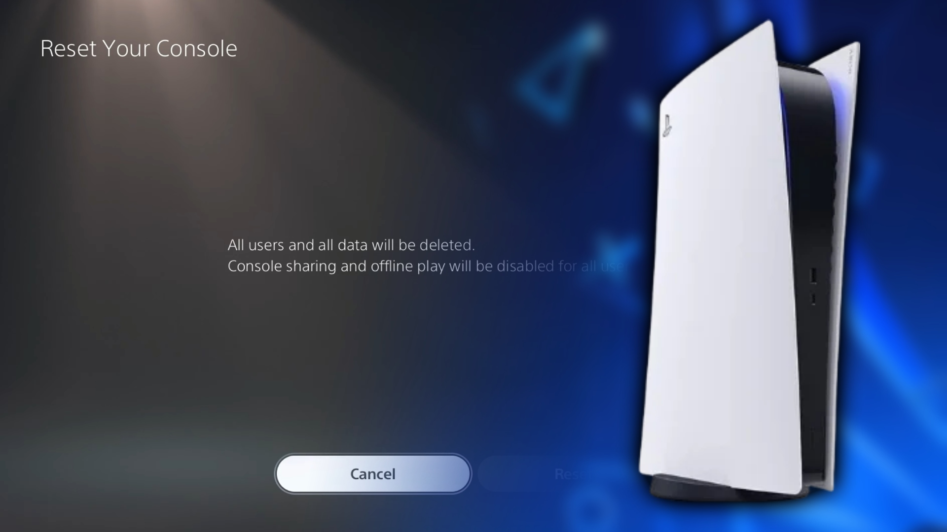 How to factory reset your PS5 console » Ruberli