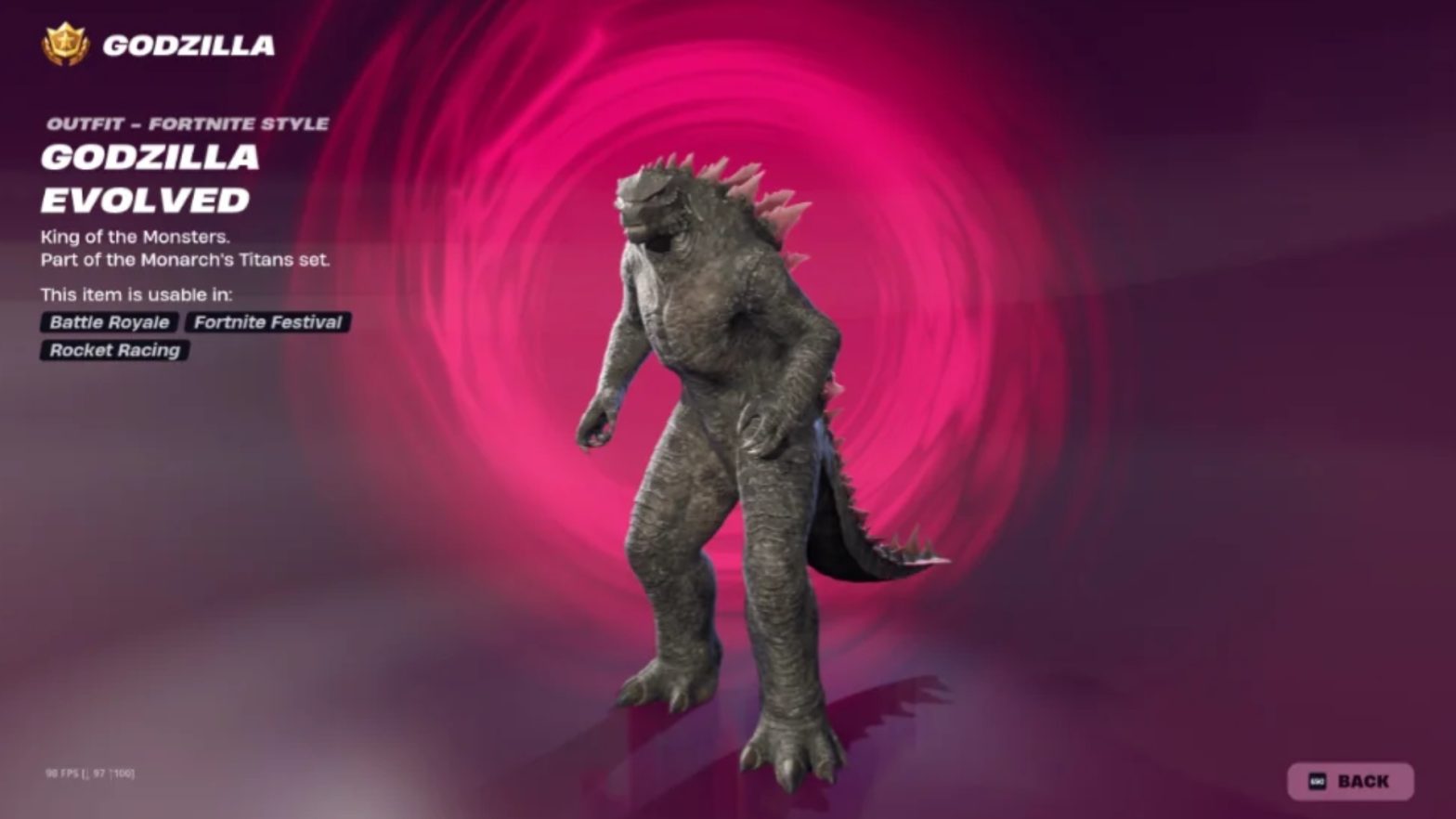 How to get the Godzilla Evolved skin in Fortnite » Ruberli