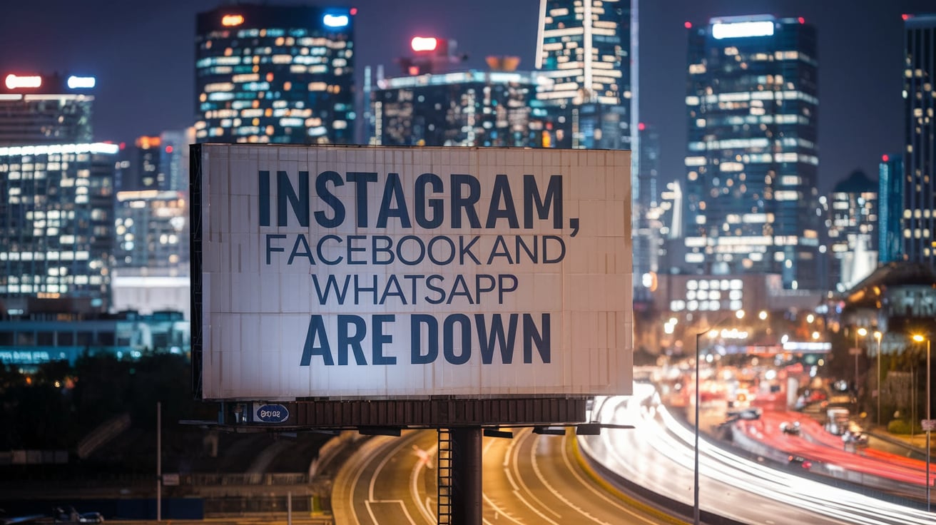 Global Meta outage affects Instagram, Facebook, and WhatsApp » Ruberli