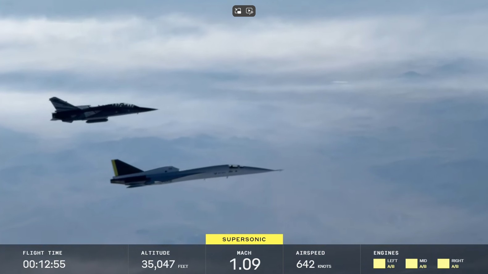 Boom XB-1 test flight - 'new concorde' prototype jet smashes through ...