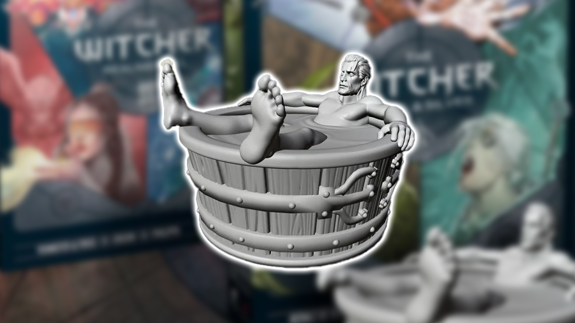 The Witcher comes to miniature board game complete with Geralt in the ...