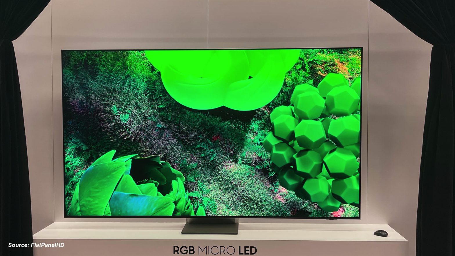 Samsung shows off unnamed 8K RGB Micro LED TV at CES 2025 » Ruberli