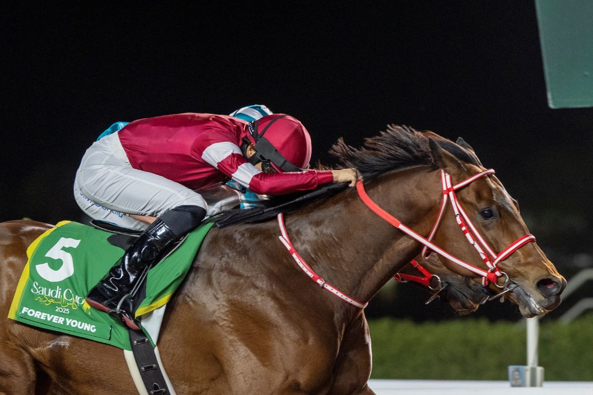 Forever Young wins the $20 million 2025 Saudi Cup at the King Abdulaziz ...