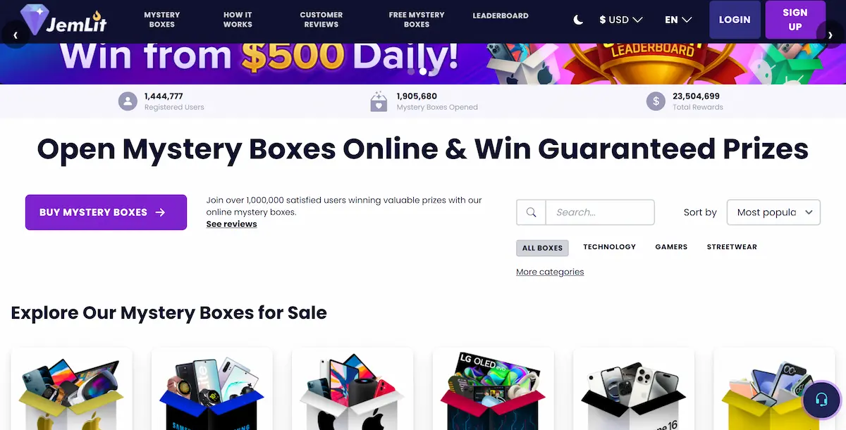 JemLit Review - The Truth About This Mystery Box Site