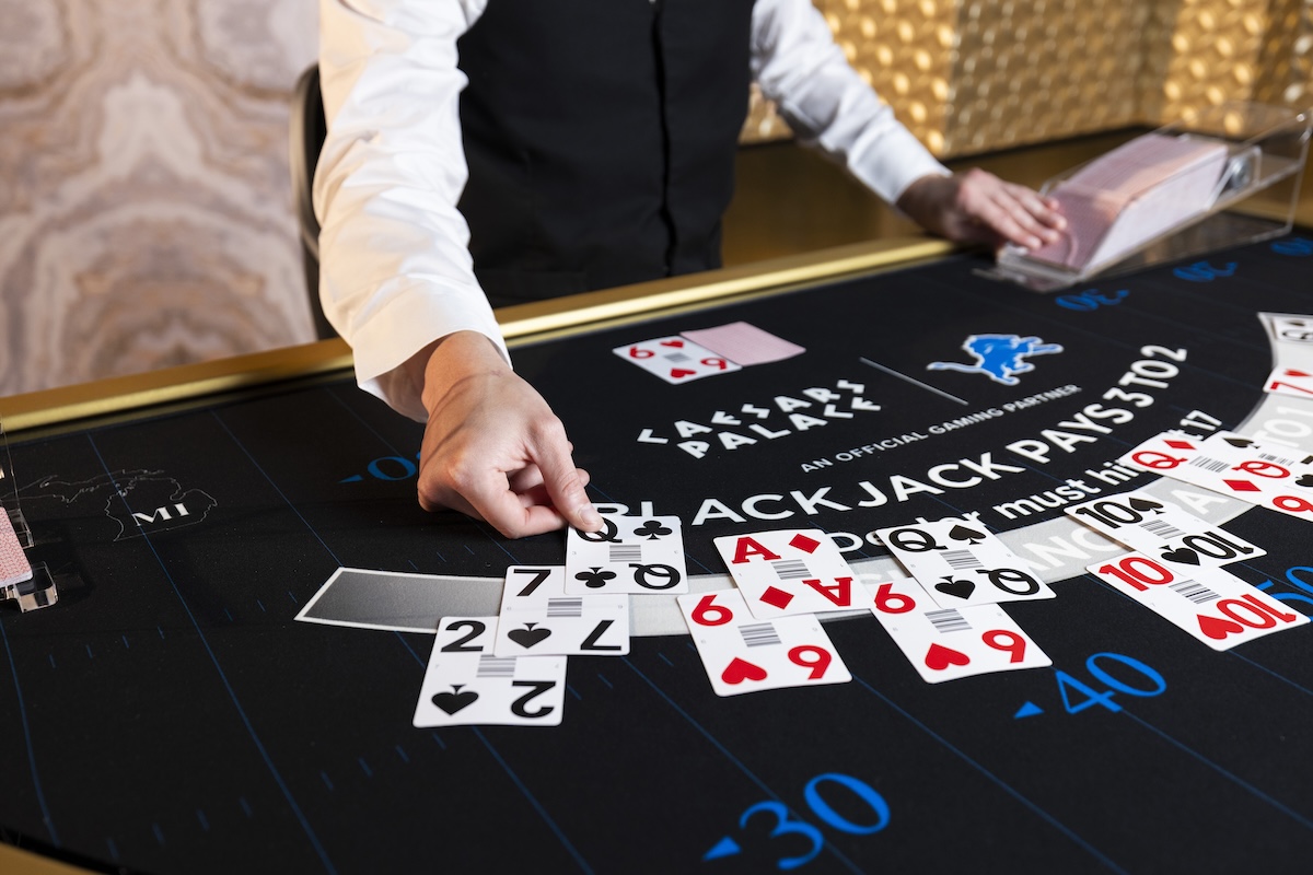 Caesars launches third online live dealer casino studio of the year ...
