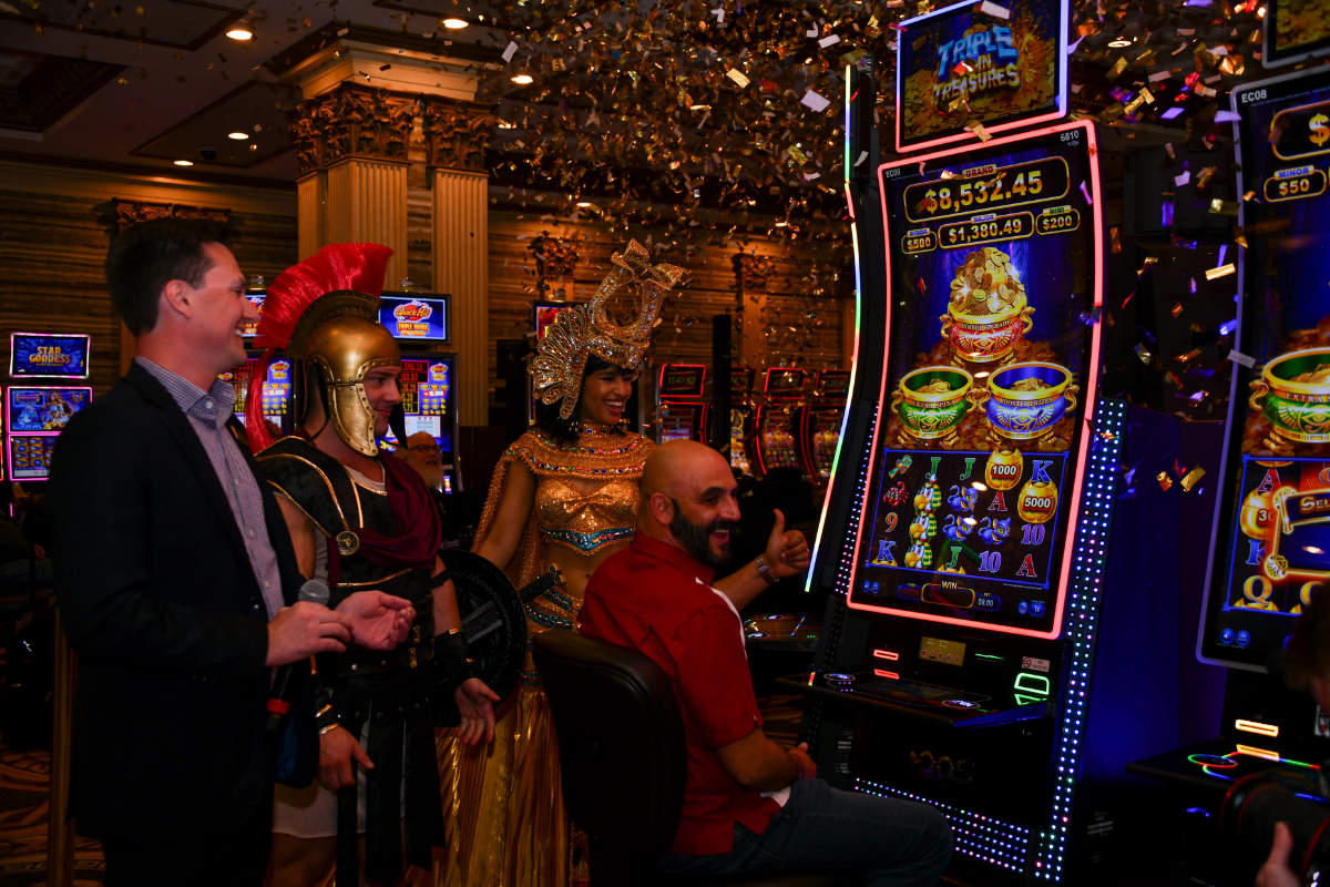 Caesars Entertainment and AGS unveil exclusive Egyptian-themed slots