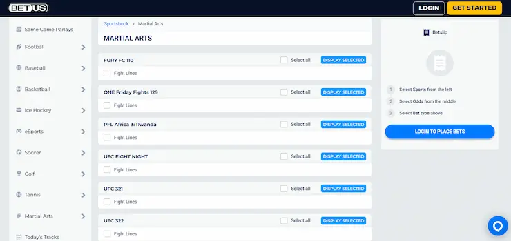 Top UFC Betting Sites for US Players in 2026