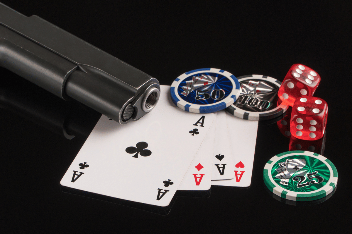 A group of alleged mobsters are at the heart of a rigged table game ...