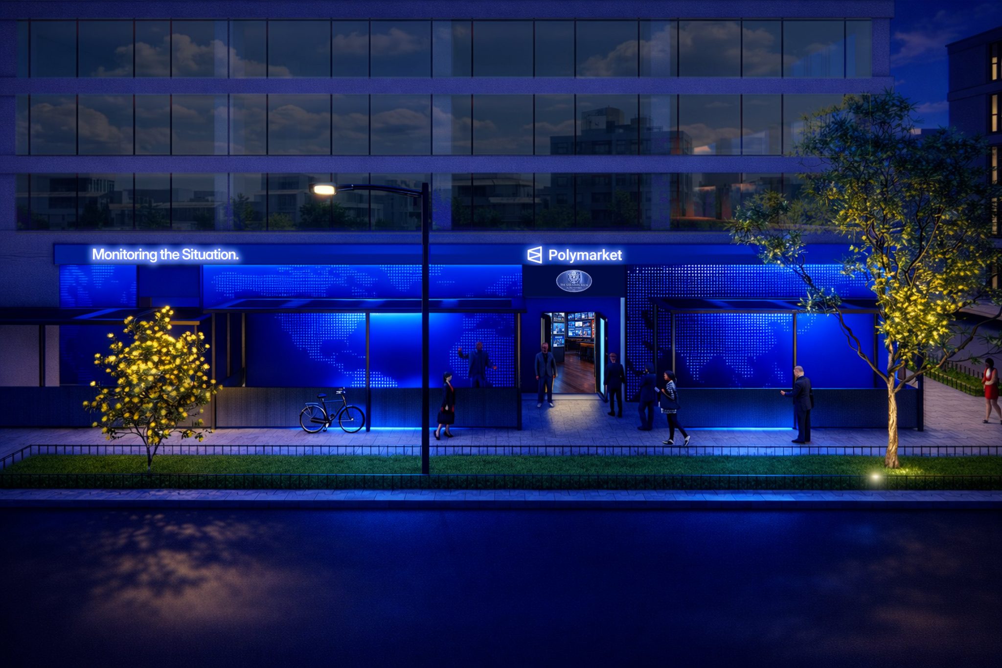Polymarket launches Situation Room bar in Washington
